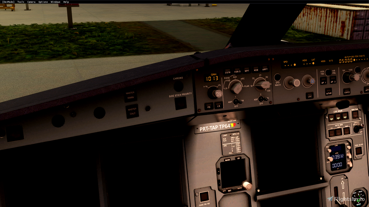 TAP Selcal Code Plate for A32NX for Microsoft Flight Simulator | MSFS