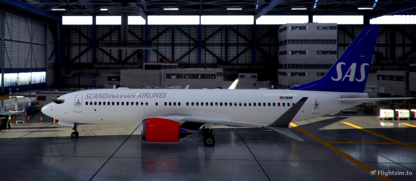 SAS 737 MAX for Microsoft Flight Simulator | MSFS