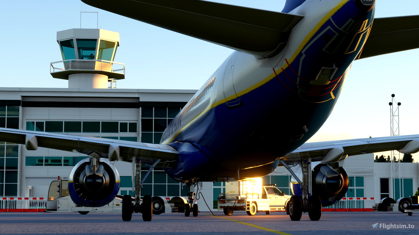 EGAE City Of Derry Airport, Eglinton and surrounding area for Microsoft ...