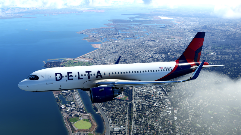 Delta Air A320 Neo - 8K for Microsoft Flight Simulator | MSFS