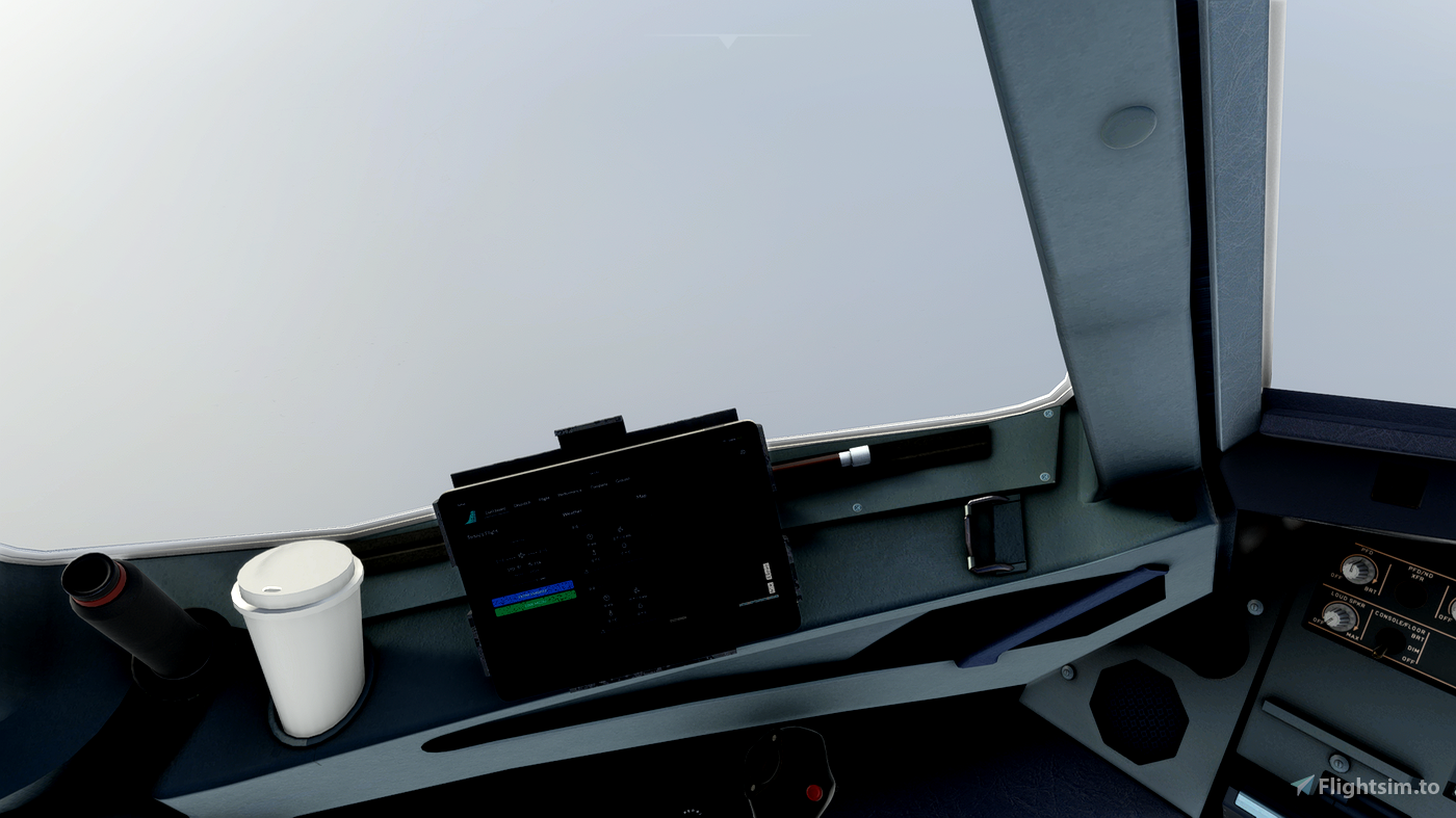 Scratched or Dirty Tablet for Microsoft Flight Simulator | MSFS