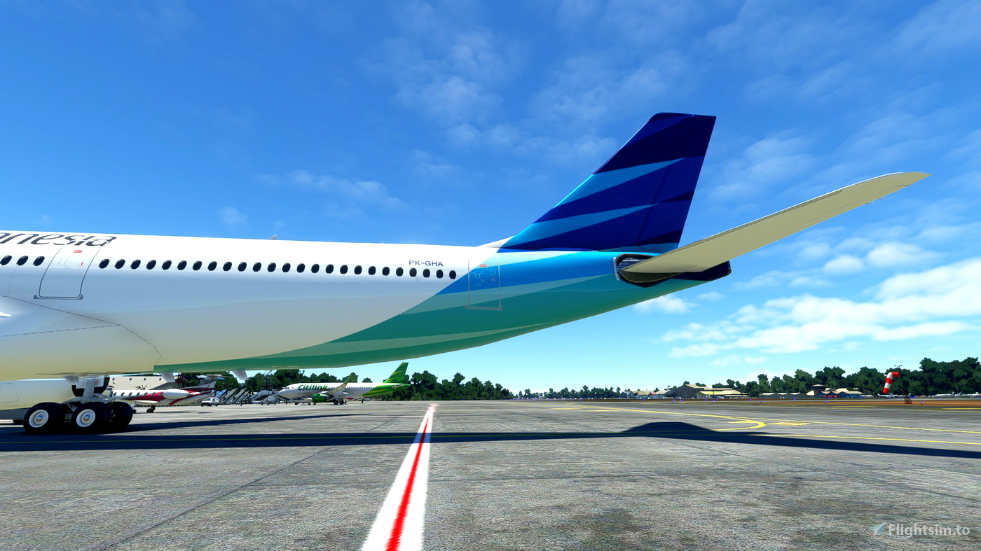 [8K] Garuda Indonesia A330-300 for Microsoft Flight Simulator | MSFS
