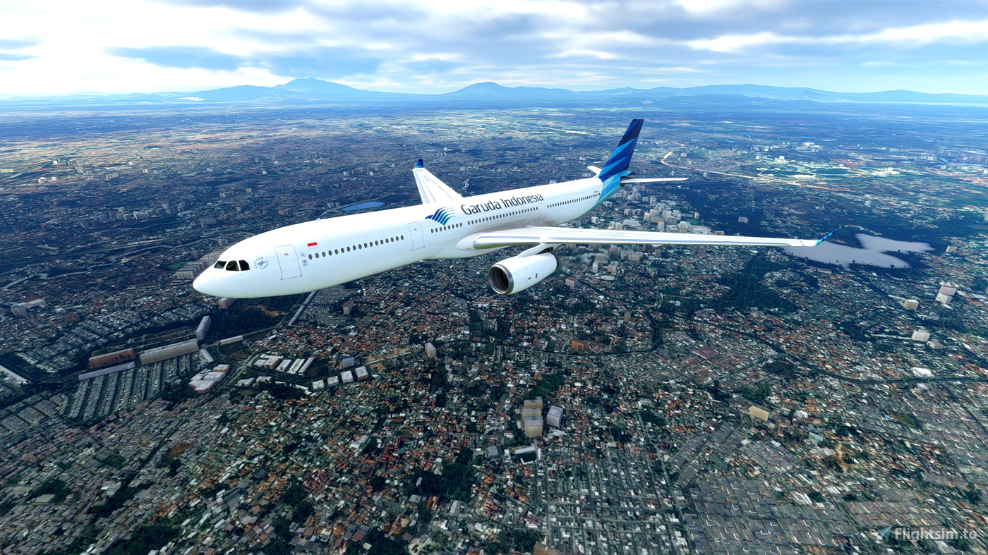 [8K] Garuda Indonesia A330-300 for Microsoft Flight Simulator | MSFS