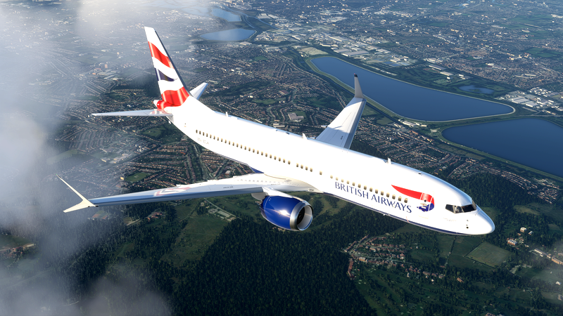 British Airways 737 MAX - [HD] for Microsoft Flight Simulator | MSFS