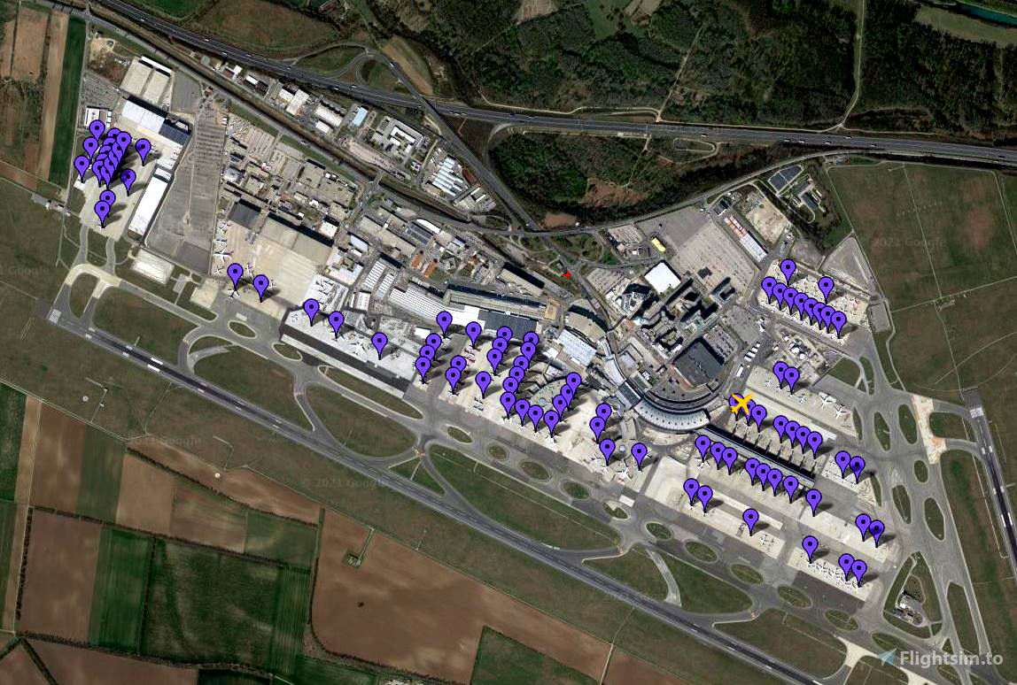Pilot2ATC - LOWW Taxiways & Gates, Austria for Microsoft Flight ...