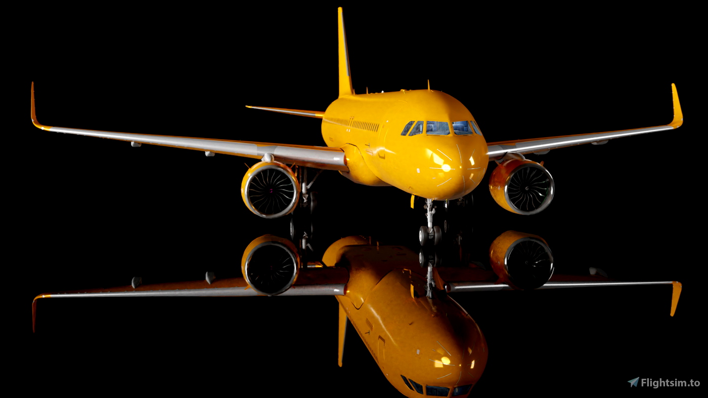 A320 NEO Complete 8K Paintkit for Blender and Photoshop for Microsoft ...