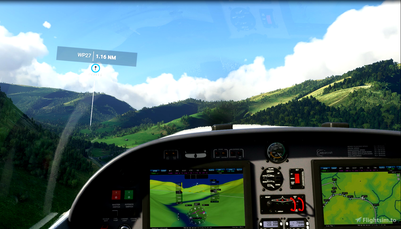 Mach Loop Flight plan - UK for Microsoft Flight Simulator | MSFS