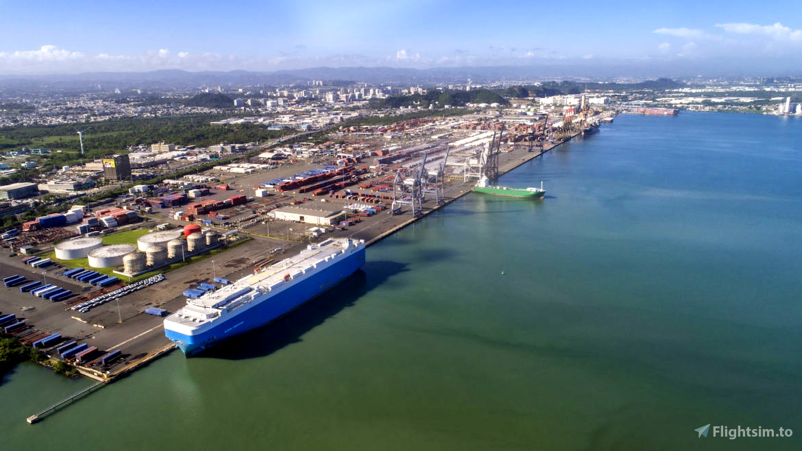 Port of San Juan, Puerto Rico for Microsoft Flight Simulator | MSFS