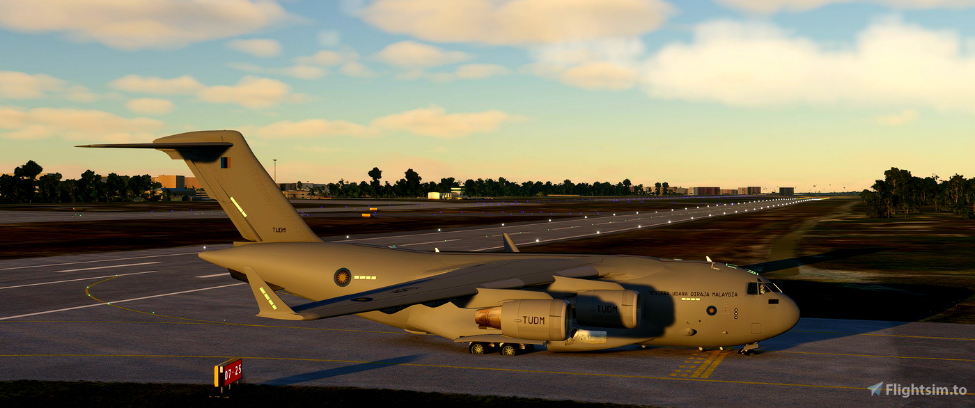 UKMIL C-17 Globemaster TUDM Royal Malaysia Air Force Livery for ...