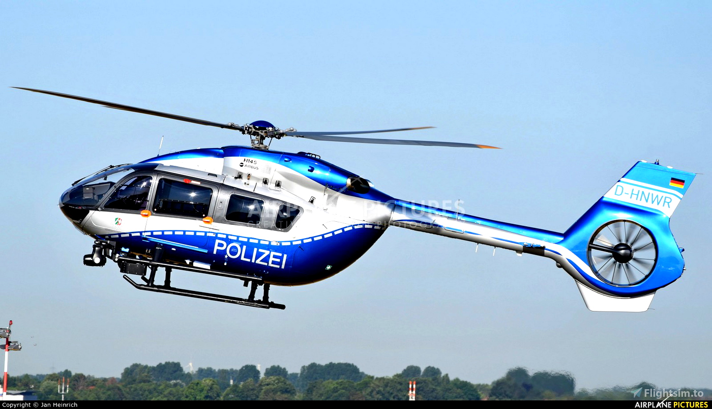 DEUTSCHE | POLIZEI | 8k | From H145 to H135 pour Microsoft Flight ...
