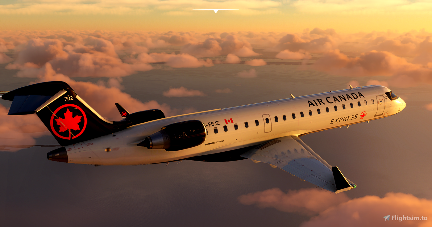 Aerosoft CRJ 700 Air Canada Express / Jazz New Colours Package - Ultra ...