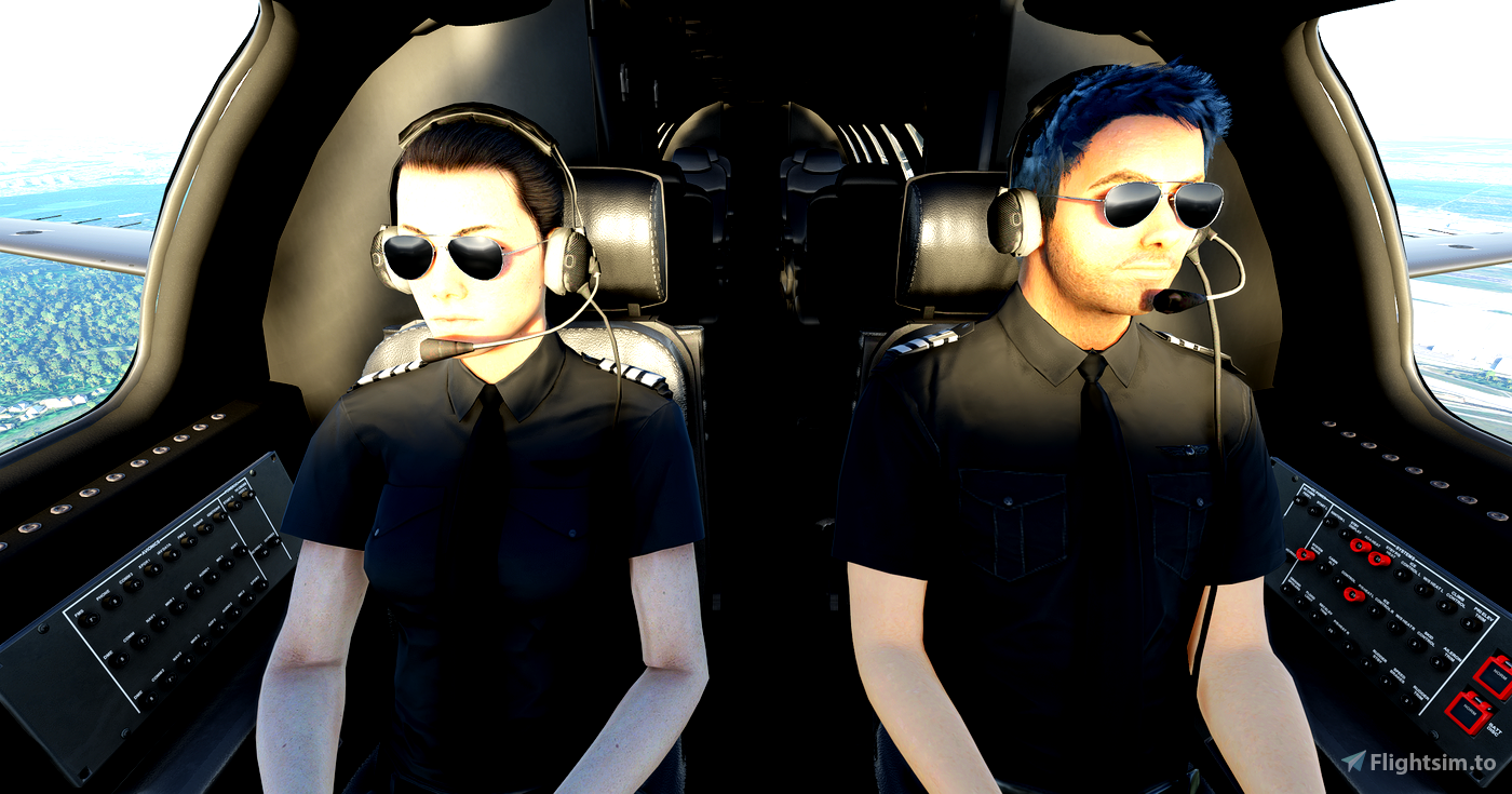 UPDATE - pilot character mod for Microsoft Flight Simulator | MSFS