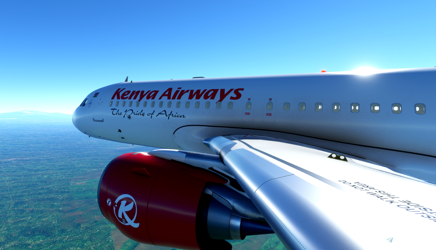 [A32NX] A320 Neo | KENYA AIRWAYS for Microsoft Flight Simulator | MSFS