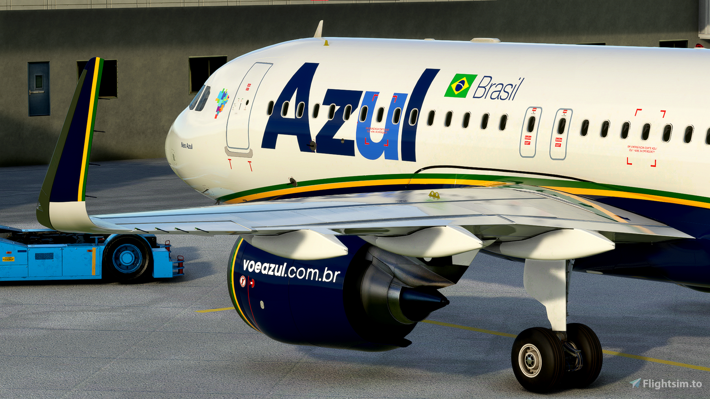 [A32NX] AZUL A320 | 10K » Microsoft Flight Simulator