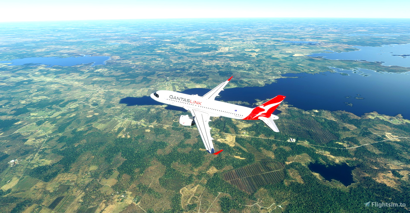 Qantas Link (2016) NEW LIVERY A320neo for Microsoft Flight Simulator | MSFS