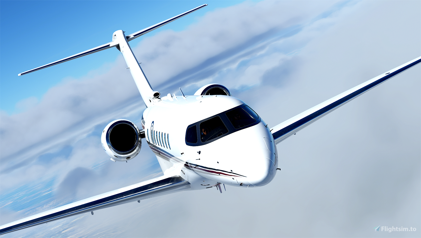 Cessna Citation Longitude Netjets (N804QS) for Microsoft Flight ...
