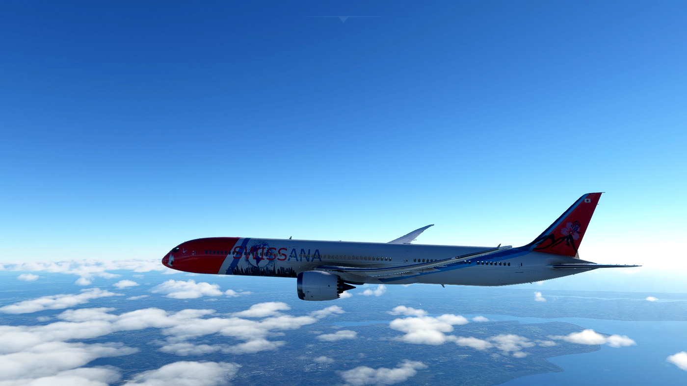 [4K] [Asobo 787 Dreamliner] SwissANA for Microsoft Flight Simulator | MSFS