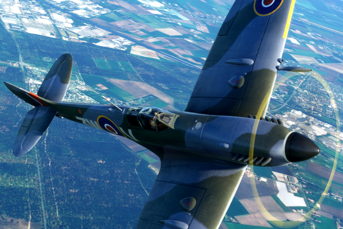 Supermarine Spitfire Mk IX, PH-FVE, RAF (Dutch) 322 Squadron, 3W-V s/n ...