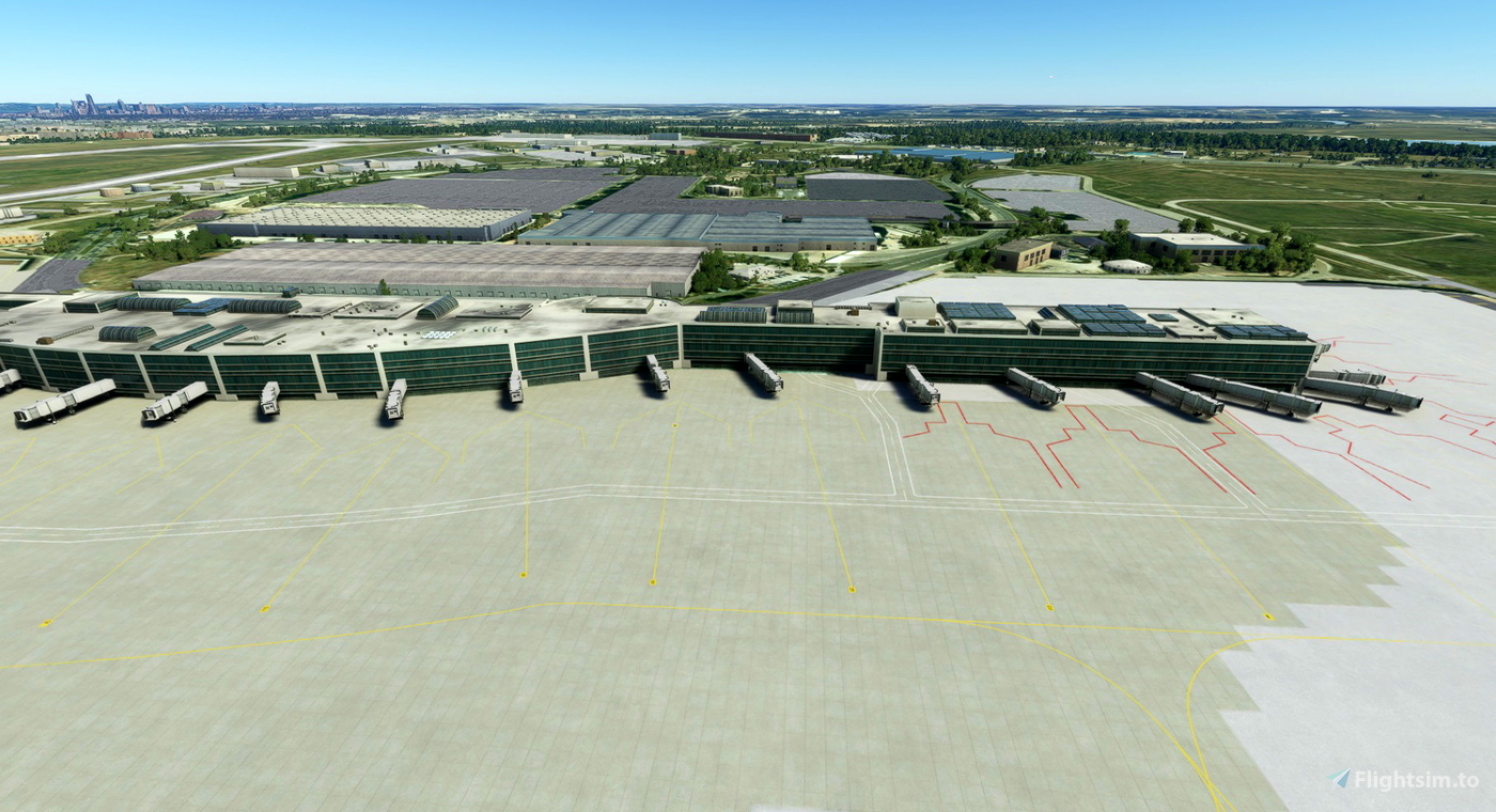 KAUS Austin Ramps Update for Microsoft Flight Simulator | MSFS