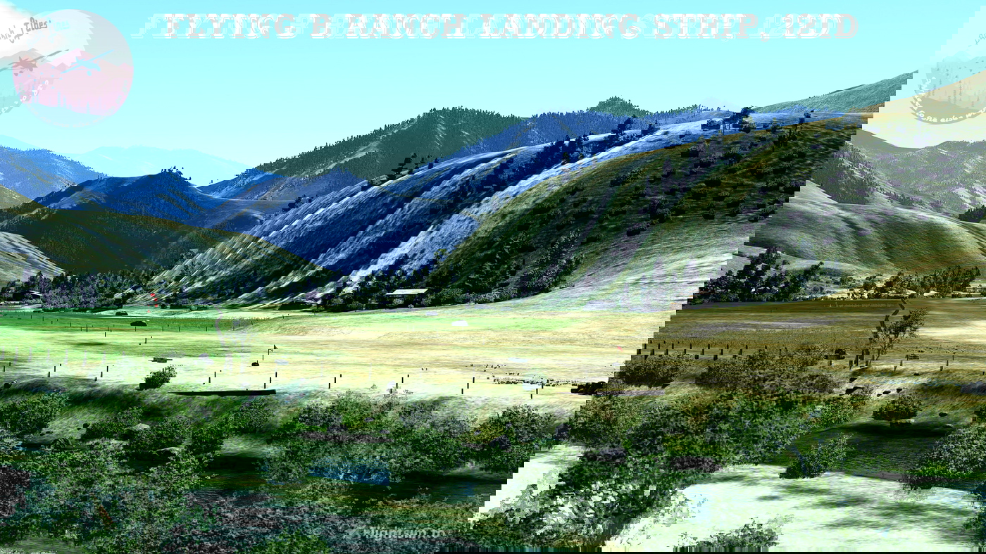 Flying B Ranch Landing Strip 12ID, Idaho, USA for Microsoft Flight ...