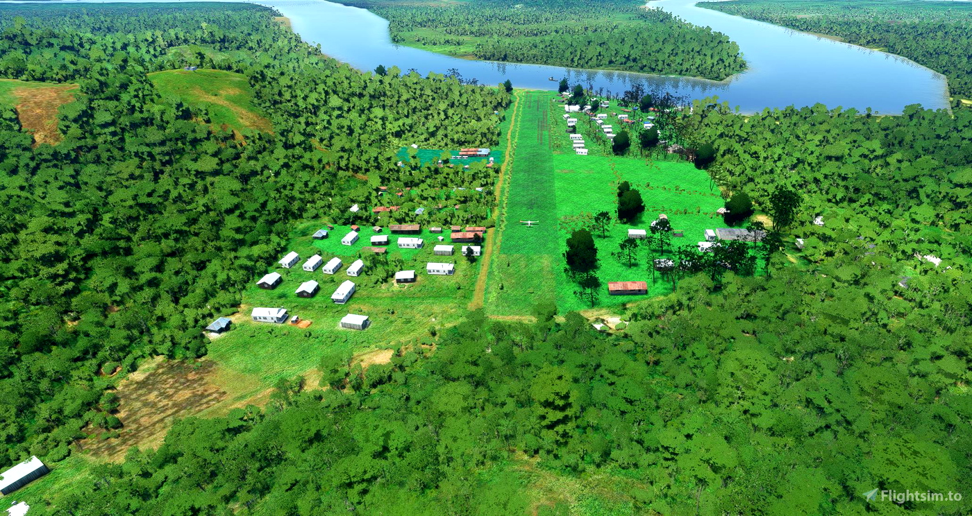 AUJ Ambunti Papua New Guinea for Microsoft Flight Simulator | MSFS