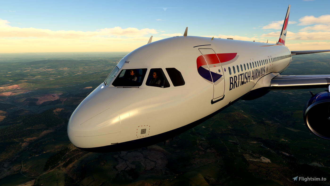 [A32NX] FBW A320neo | British Airways G-TTNK | 10k for Microsoft Flight ...