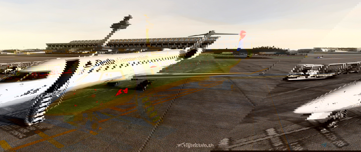 Aerosoft Bombardier CRJ-700 Delta Connection ASA "Colors in Motion" for ...