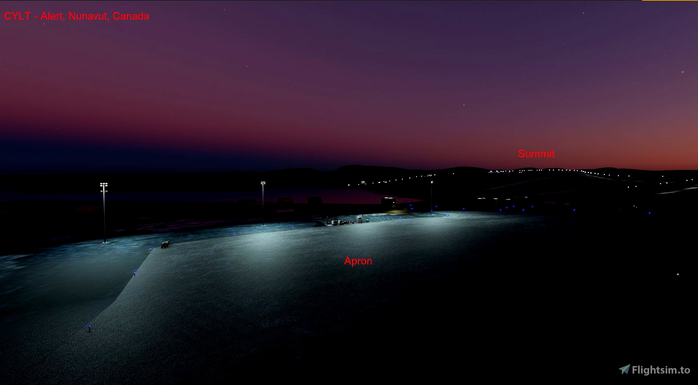 CYLT - Alert Nunavut Canada airport/scenery enhancement for Microsoft ...