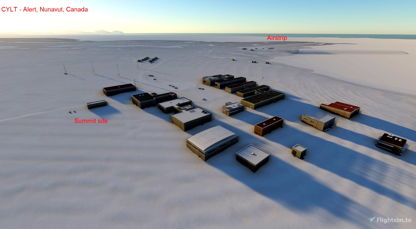 CYLT - Alert Nunavut Canada airport/scenery enhancement for Microsoft ...