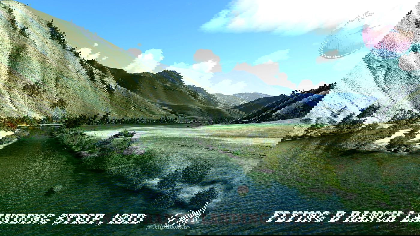 Flying B Ranch Landing Strip 12ID, Idaho, USA for Microsoft Flight ...