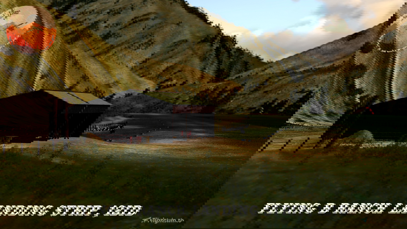 Flying B Ranch Landing Strip 12ID, Idaho, USA for Microsoft Flight ...