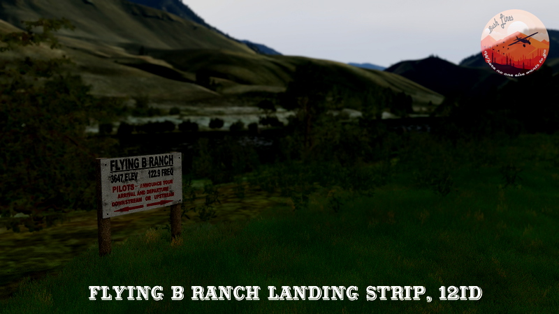 Flying B Ranch Landing Strip 12ID, Idaho, USA for Microsoft Flight ...