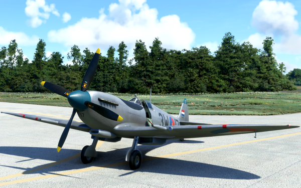 Spitfire IX Florence » Microsoft Flight Simulator