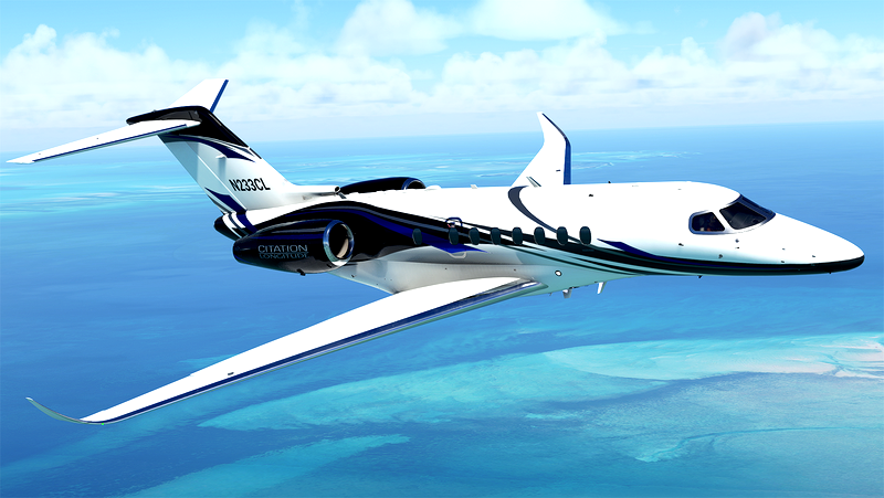 Cessna Citation Longitude N233CL for Microsoft Flight Simulator | MSFS