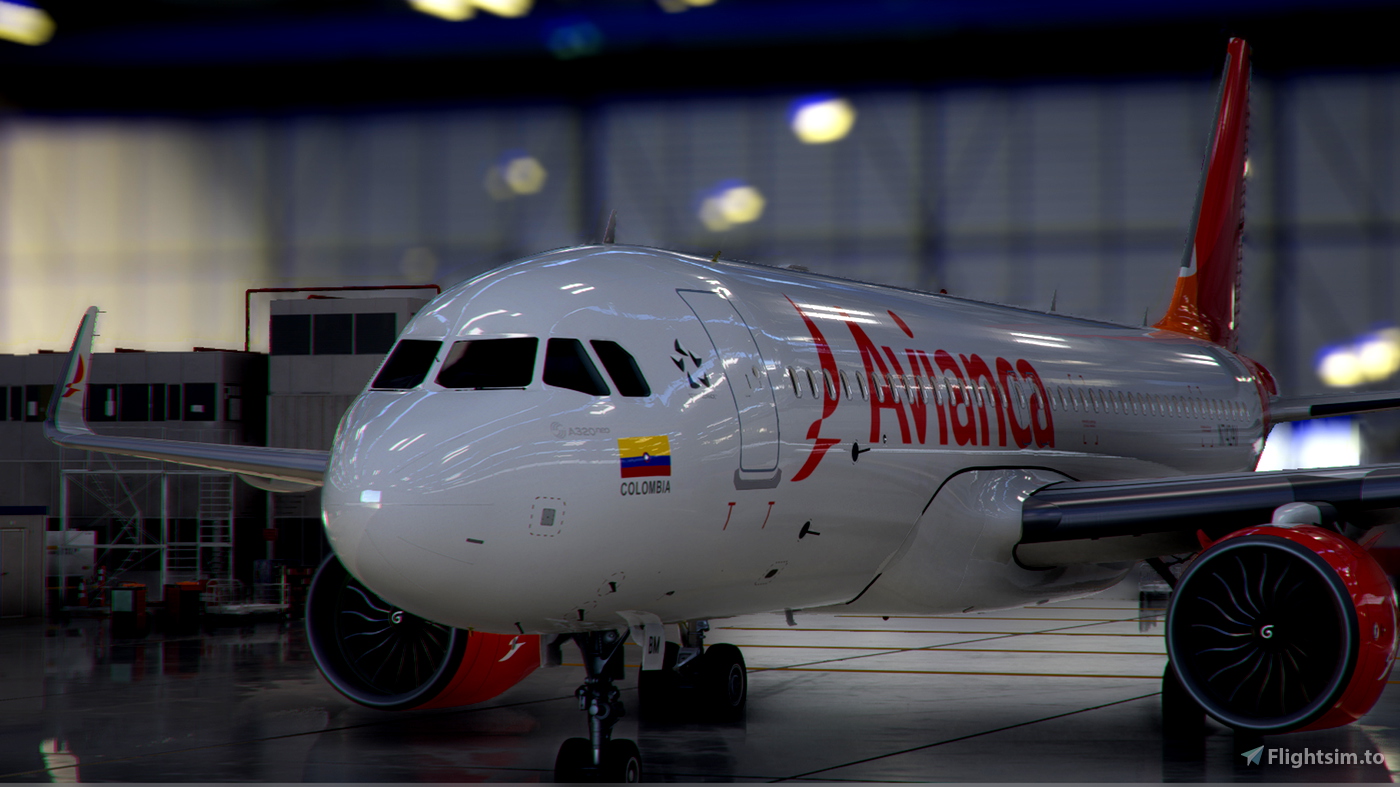 [A32NX] [8K] FBW A32NX - AVIANCA COLOMBIA Livery for Microsoft Flight ...
