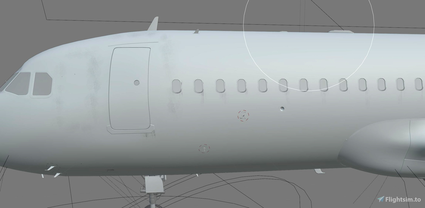 dirt overlay for 320 liveries for Microsoft Flight Simulator | MSFS