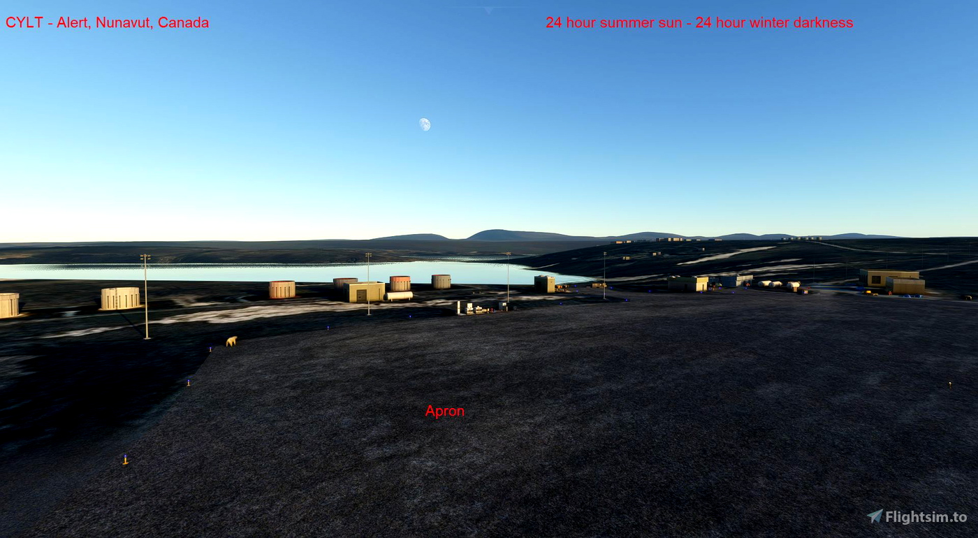 CYLT - Alert Nunavut Canada airport/scenery enhancement for Microsoft ...