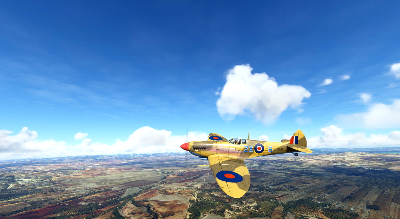 Supermarine Spitfire Mk.IX No 145 Squadron ZX-6 for Microsoft Flight ...