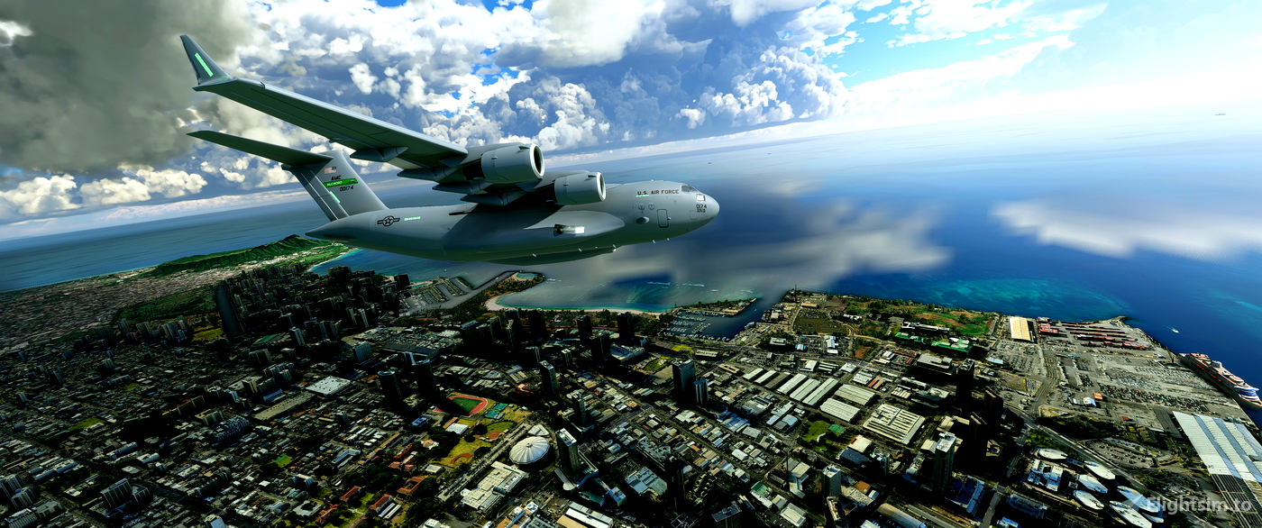 Waikiki, HAWAII for Microsoft Flight Simulator | MSFS