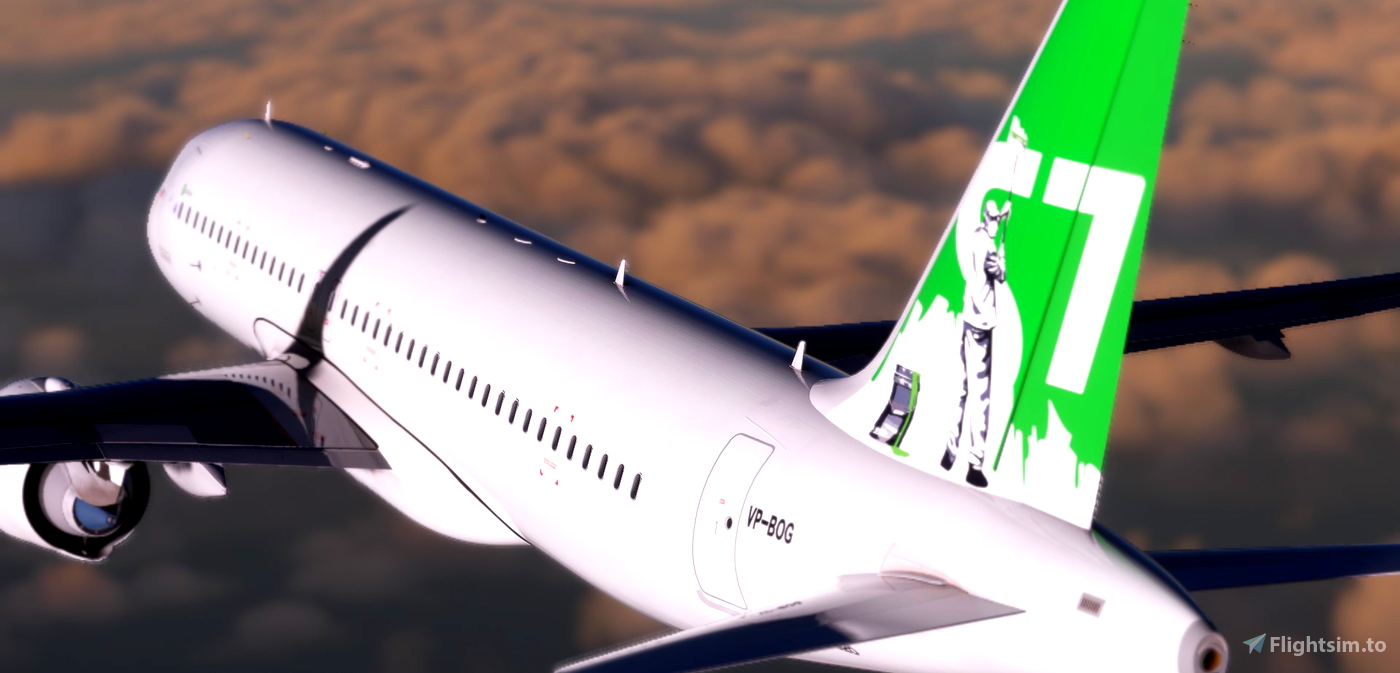 [A32NX] FBW A320 S7 Art Livery for Microsoft Flight Simulator | MSFS