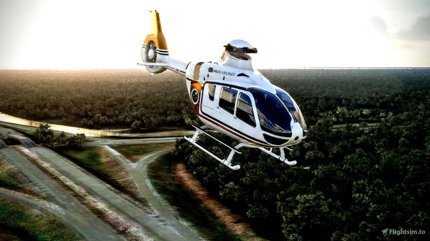 Airbus H135 - Drax Airlines | Moonraker 007 movie for Microsoft Flight ...