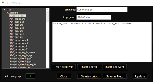 A2A PA-24 Comanche scripts for Lorby's Axis And Ohs (AAO) for Microsoft ...