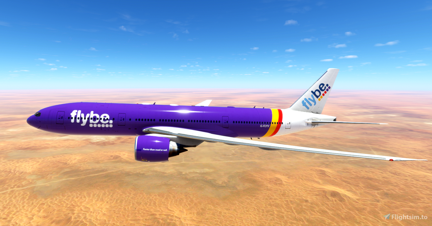 CS-777-200 Flybe for Microsoft Flight Simulator | MSFS