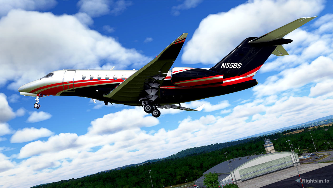Cessna Citation Longitude N55BS for Microsoft Flight Simulator | MSFS