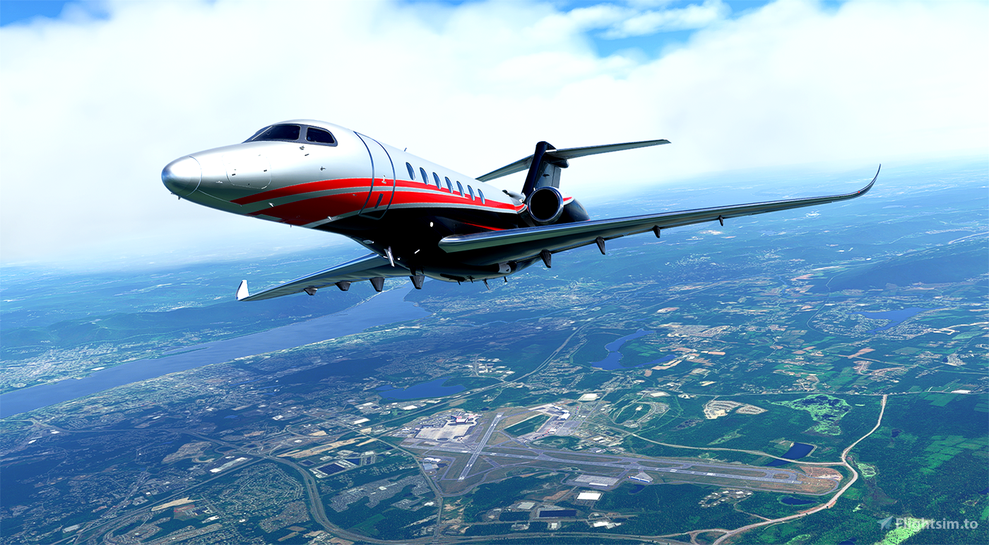 Cessna Citation Longitude N55BS for Microsoft Flight Simulator | MSFS