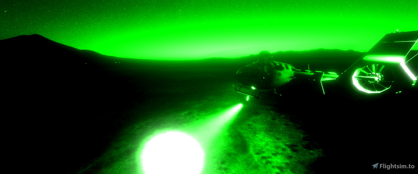 Night Vision Goggles and FLIR for Microsoft Flight Simulator | MSFS