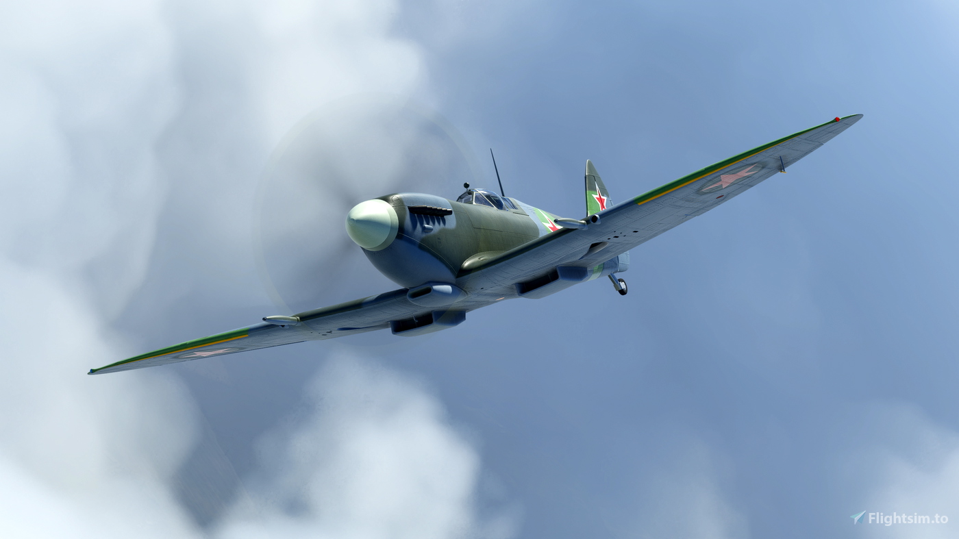 Spitfire Mk.IX PT879 "The Russian Spitfire" (G-PTIX) dla Microsoft ...