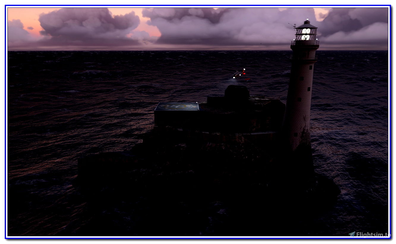 Fastnet Rock Lighthouse (Helipad) for Microsoft Flight Simulator | MSFS