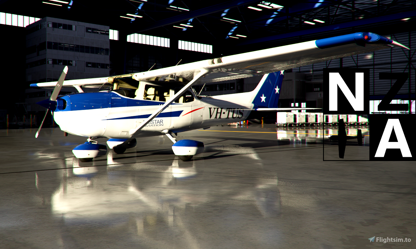 Australia Tristar Aviation C172 Skyhawk for Microsoft Flight Simulator ...