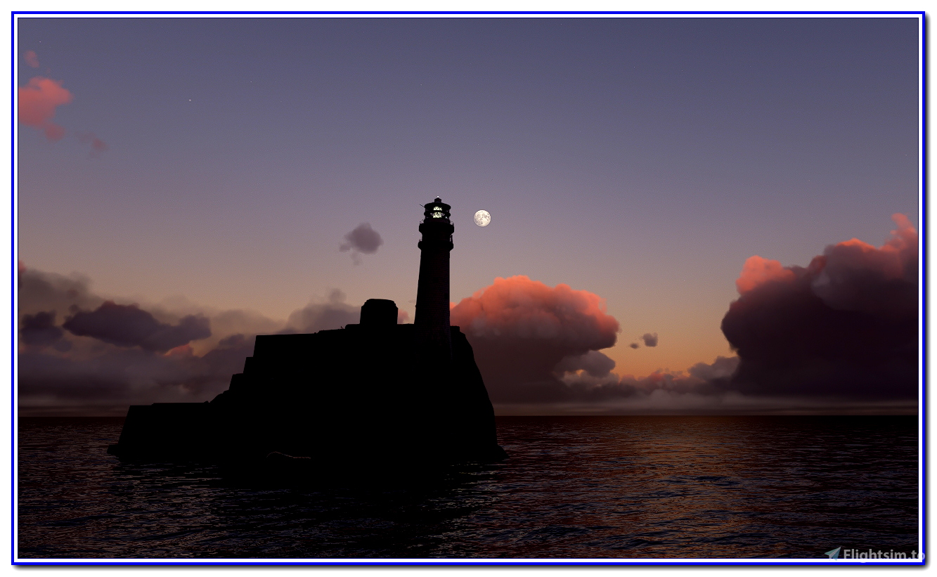 Fastnet Rock Lighthouse (Helipad) for Microsoft Flight Simulator | MSFS